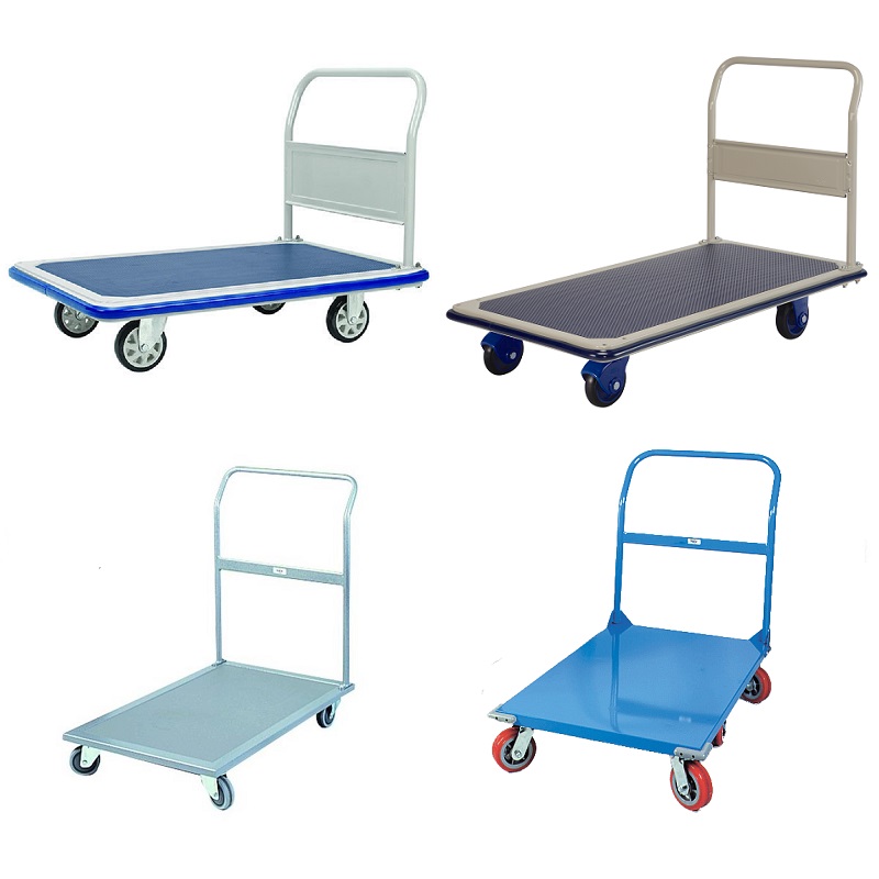 Fixed Handle 1 Platform Trolleys - BMHE