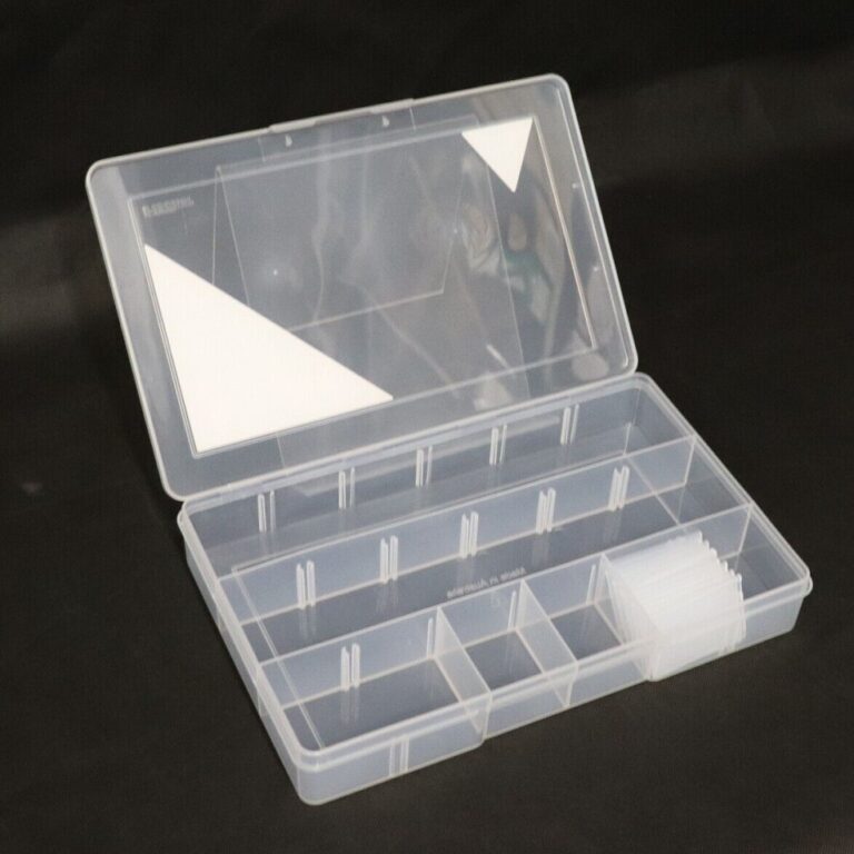 Clear Compartment Storage Box » BMHE